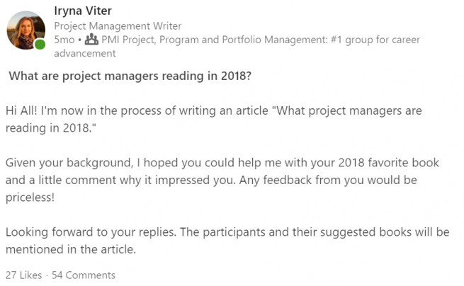 3 Top Responsive LinkedIn Groups for Project Managers - PM Column